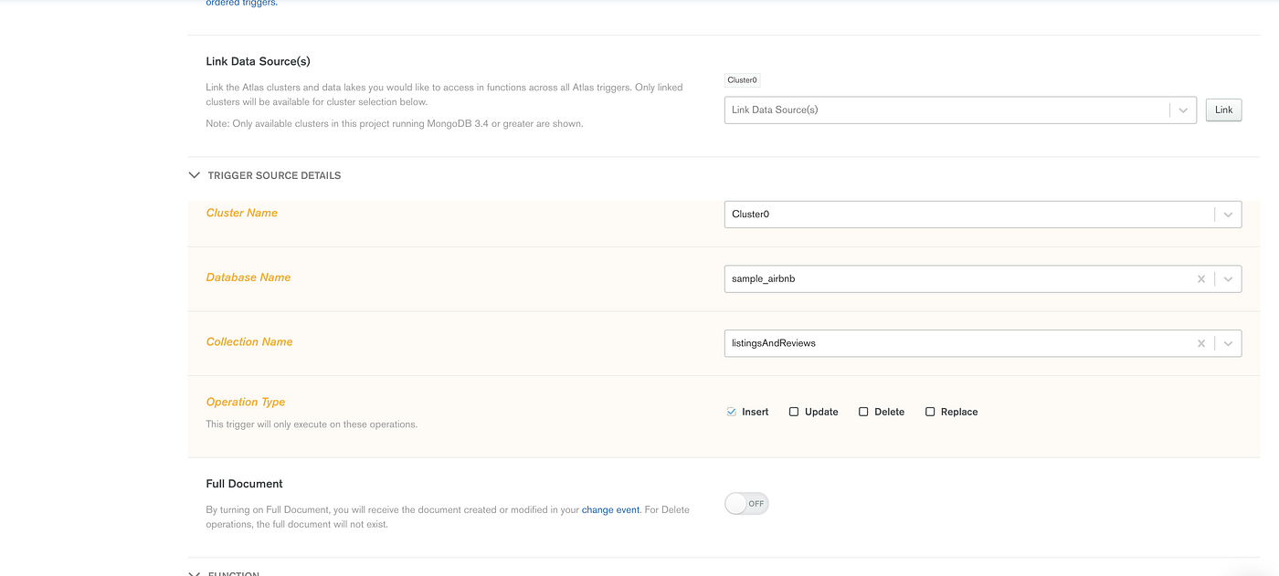 Serverless change notifier using Mongodb realm (stitch) triggers and AWS eventbridge. | by ...