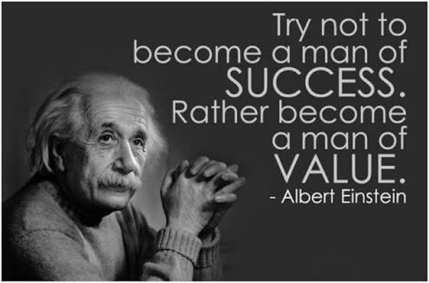 Try to be a man of value. A man of success is formal but a man of… | by ...