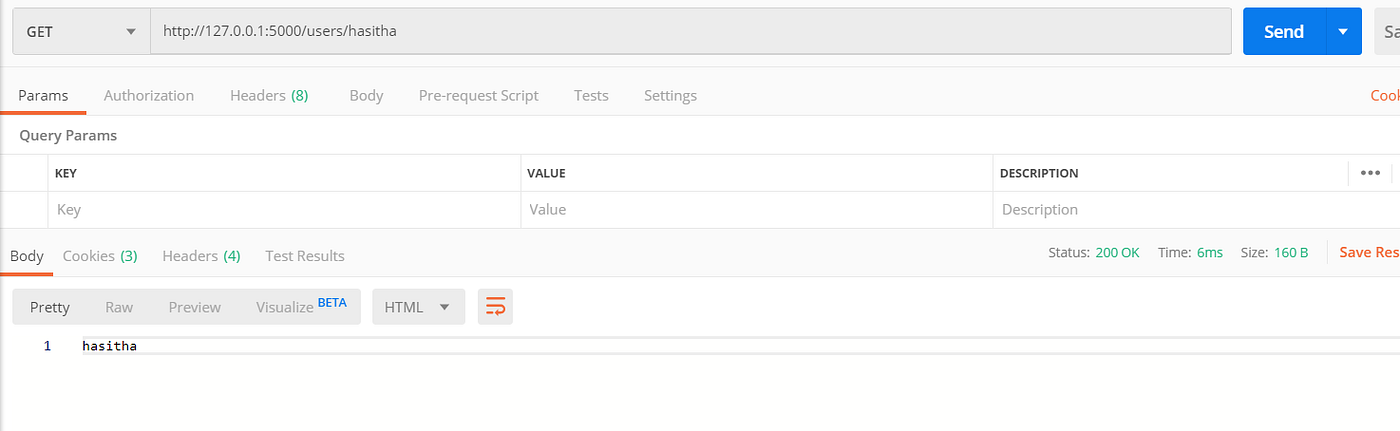 RESTful API with Python and Flask | by Hasitha Chandula | Analytics ...