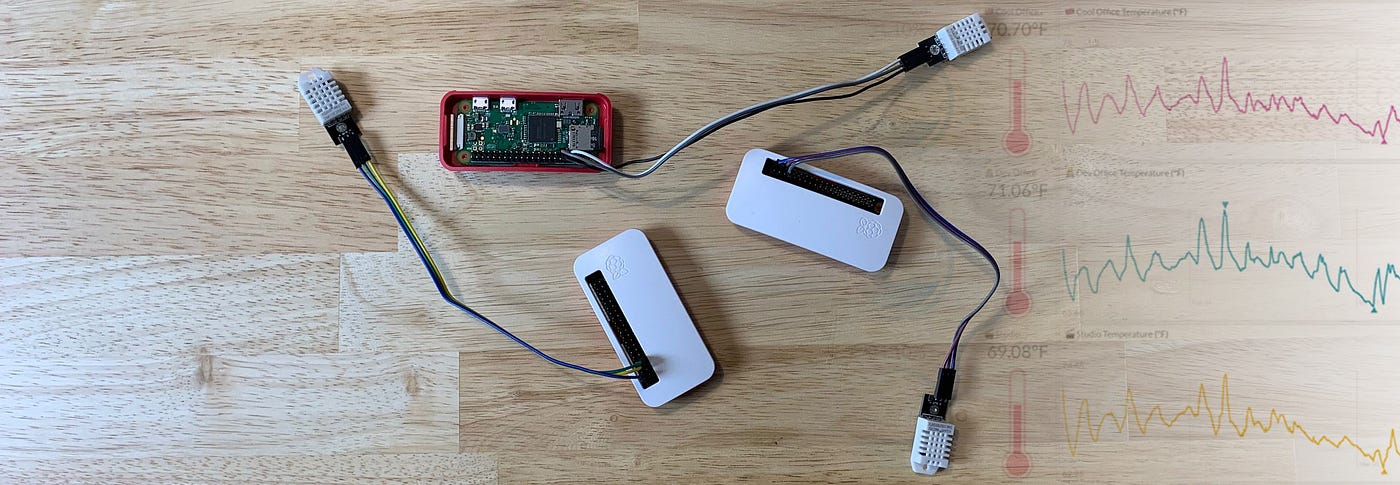 Build an Inexpensive Network of Web-Connected Temperature Sensors using Pi Zeros | by Initial ...
