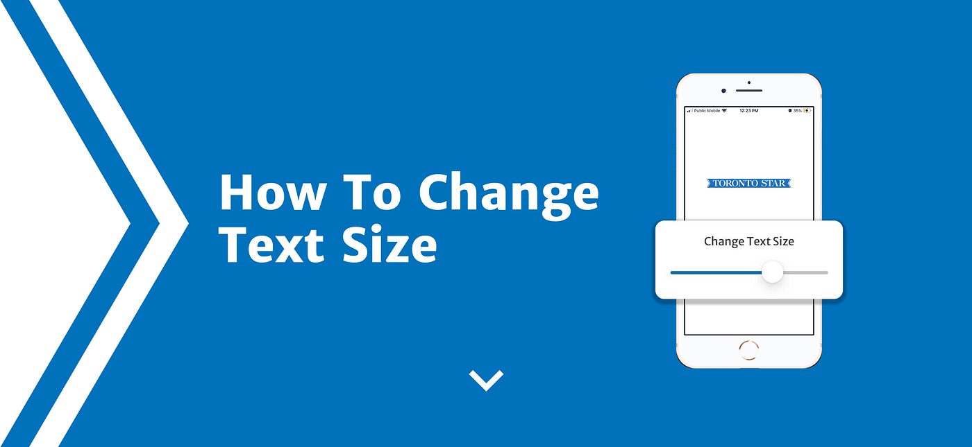 How To Change Text Size. Changing the text size couldn’t be more… | by ...