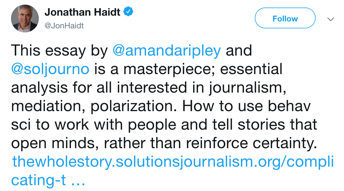 22 Questions that ‘Complicate the Narrative’ | by Solutions Journalism ...