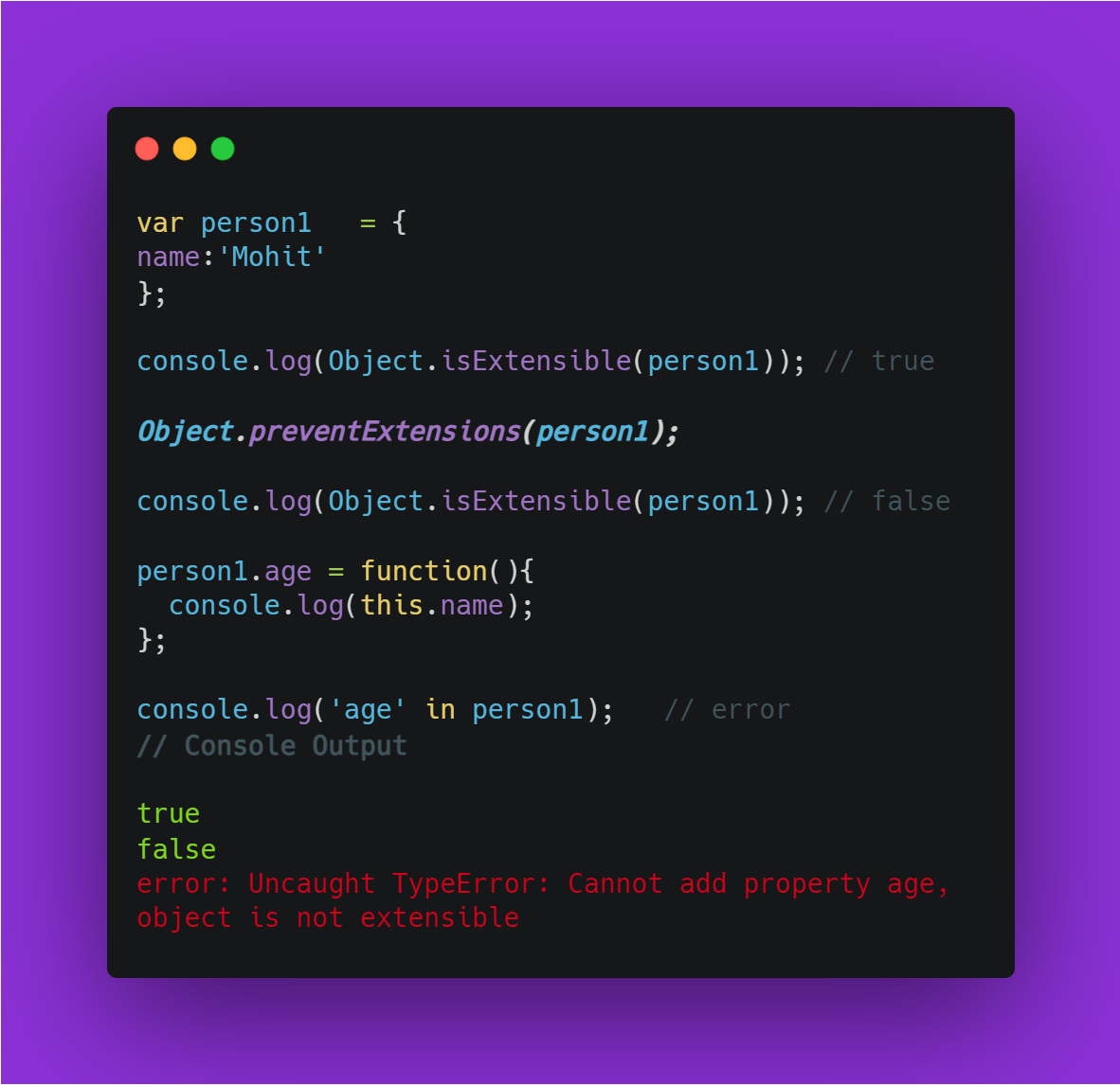 7 Concepts Of Object Oriented Javascript You Need To Know By Mohit Javascript In Plain English 7162