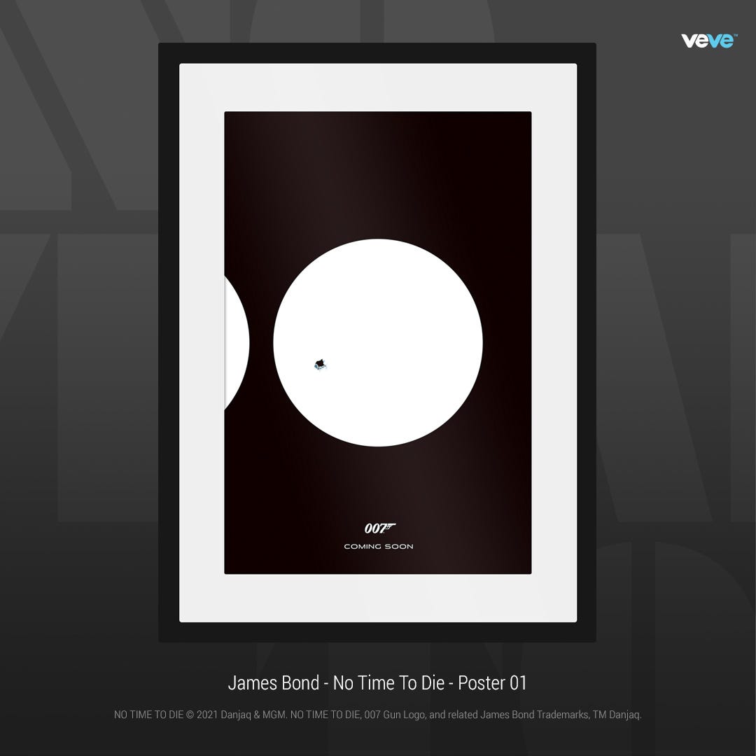 James Bond 007 — No Time To Die Posters | by VeVe Digital Collectibles ...