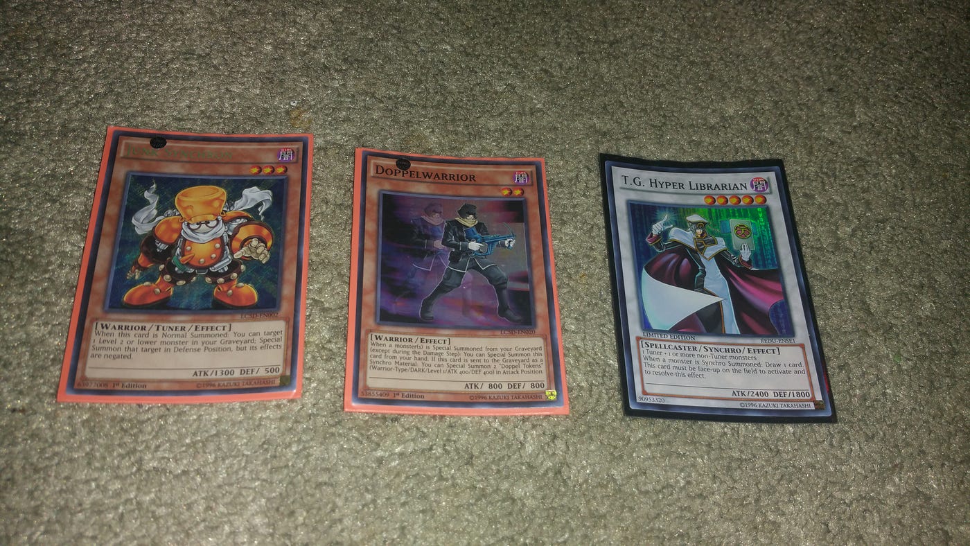 “Synchro what now?” — Yami Yugi. My Synchro deck overview and miniature ...