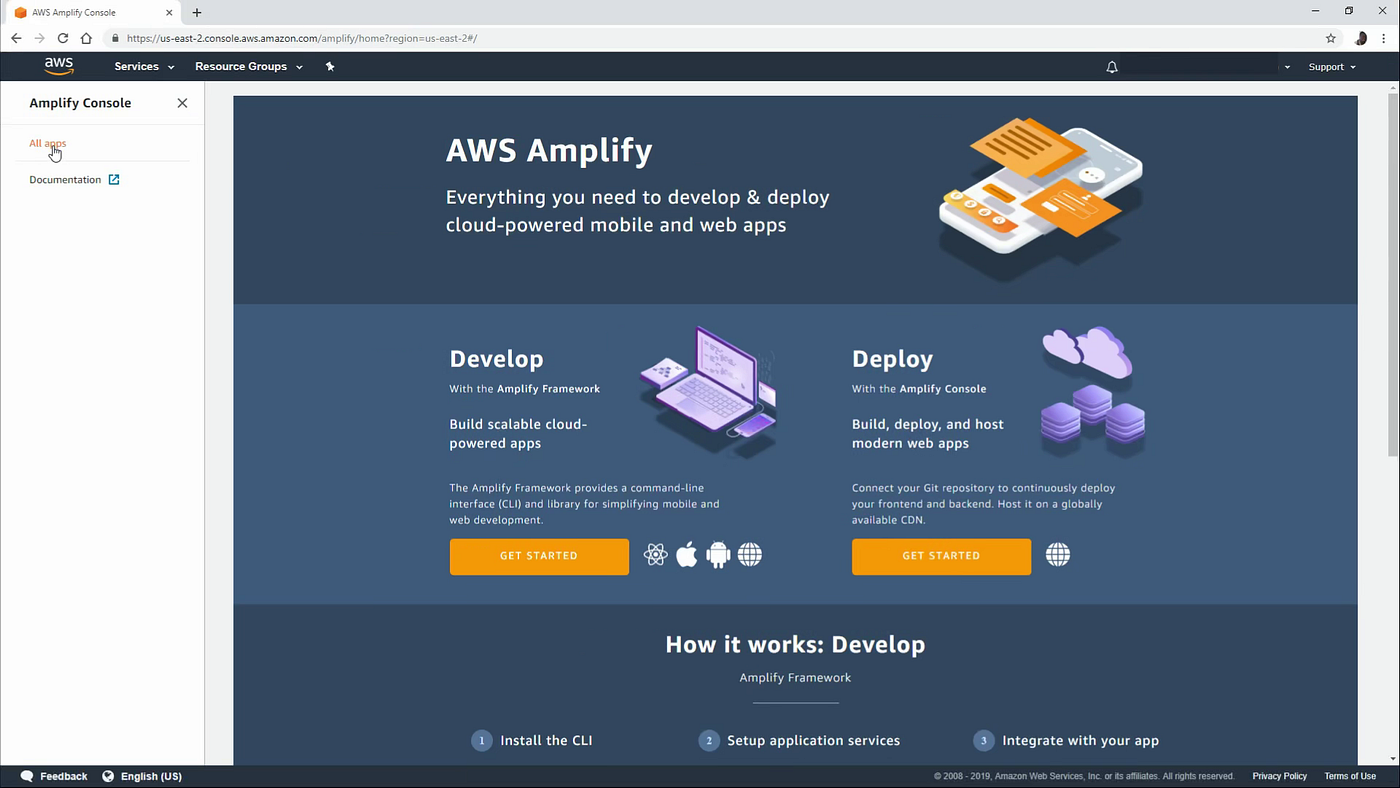 Deploy Your Website in Minutes with AWS Amplify | by Edithson Abelard ...