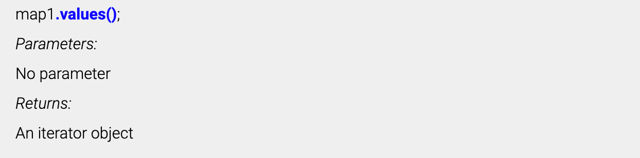 Map object provided by ES6. The Map object holds key-value pairs… | by sonia dumitru | Medium
