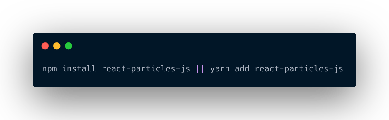 Particles.js with React! 🚀. Recently I had a desire to code my… | by Jonathan Canales | Medium