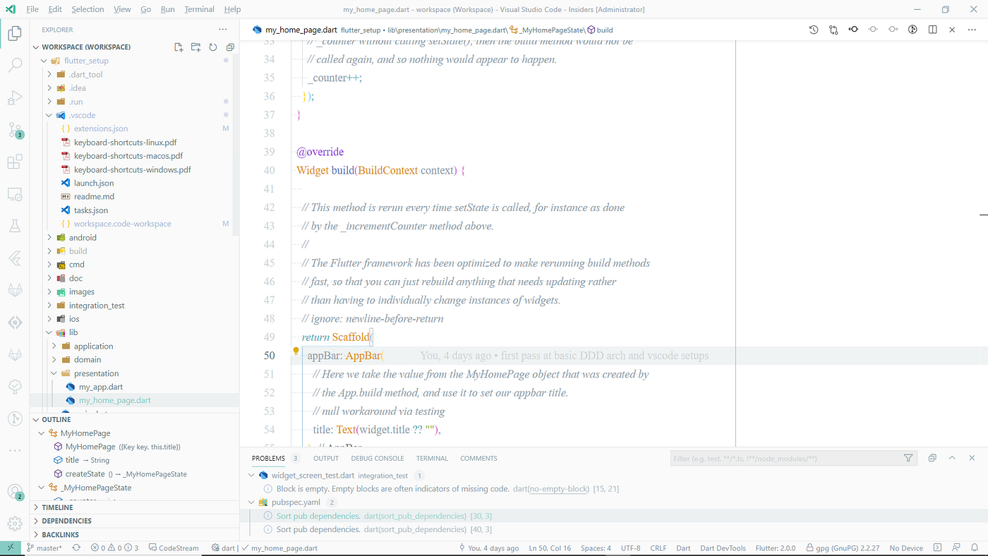 Expert Flutter IDE SetUp. an opinionated way to set-up an IDE for… | by Fred Grott | CodeX | Medium