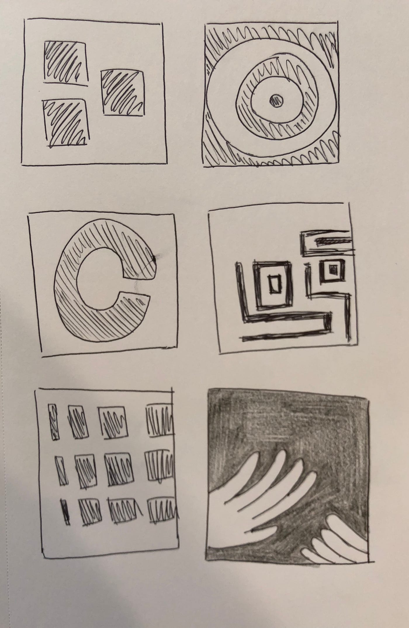 Assignment 2: Form & Composition. Sketches | by Dayoung Chung | Medium