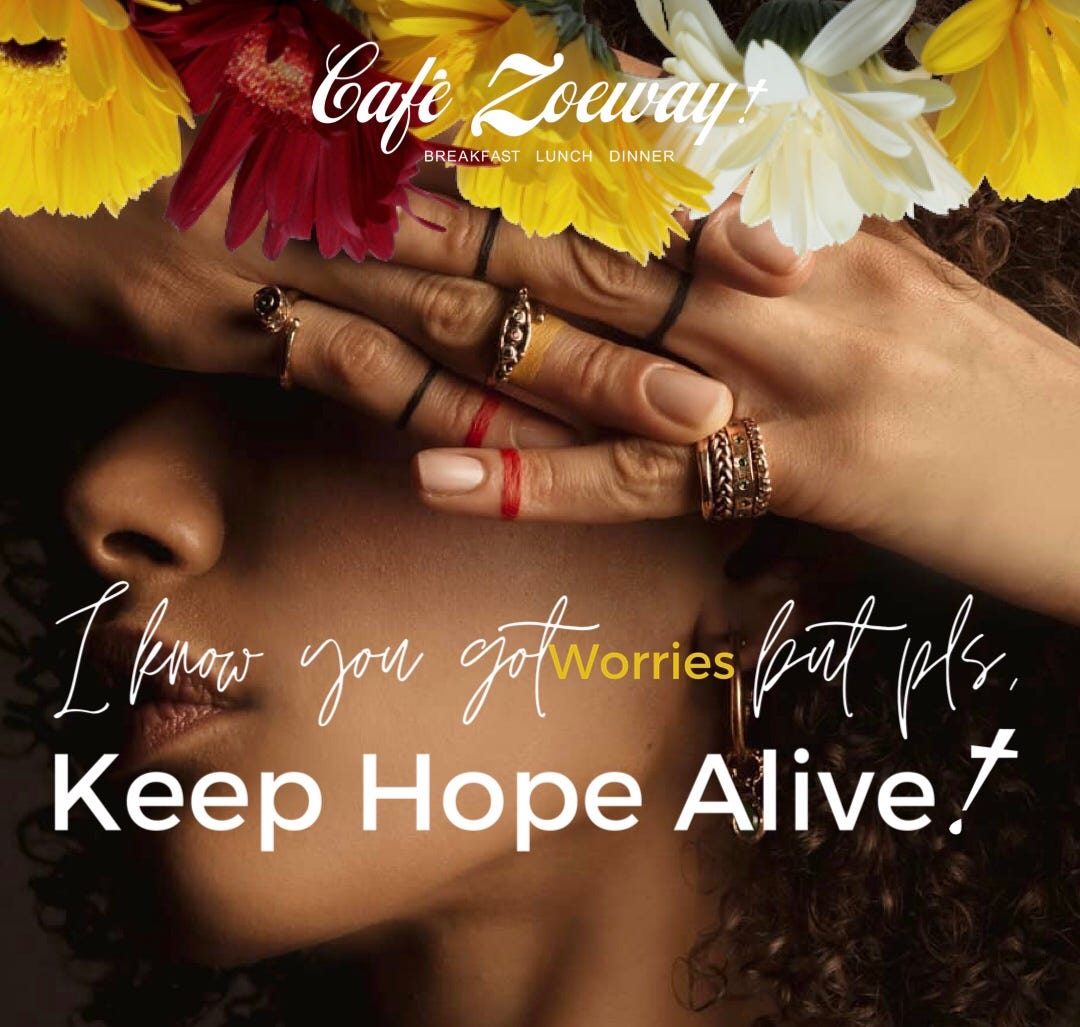 KEEP HOPE ALIVE!. Rey here, | by Joshua Rey | Medium