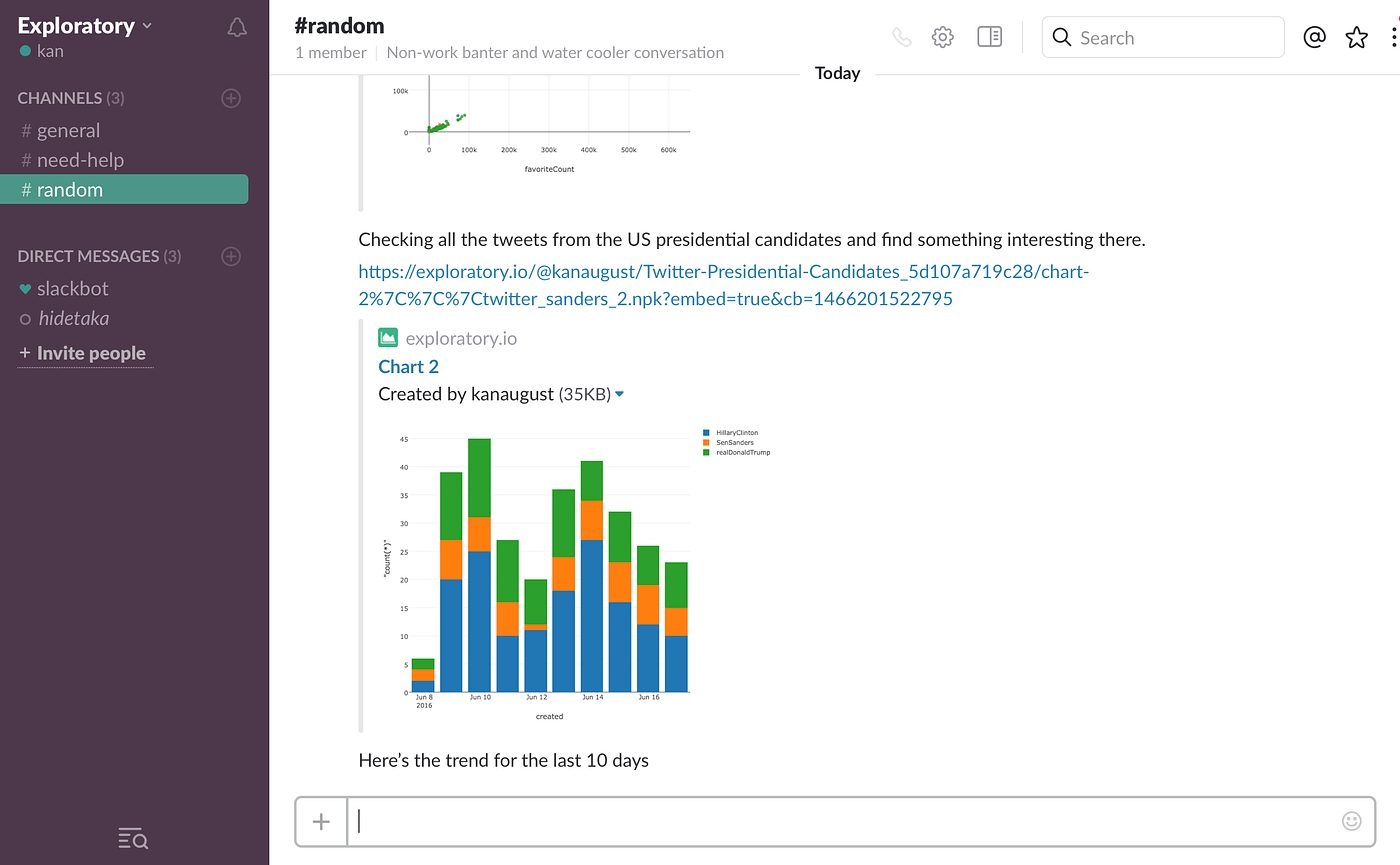 Introducing Interactive Chart Sharing and Embedding | by Kan Nishida | learn data science