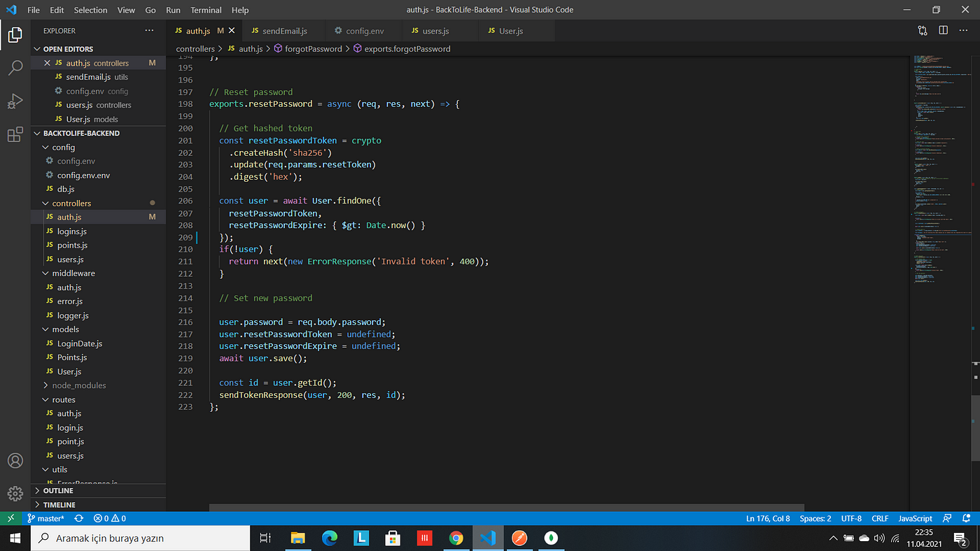 Forgot Password In Signup Application With Nodejs And Mongodbpart 4 By Serap Baysal Geek