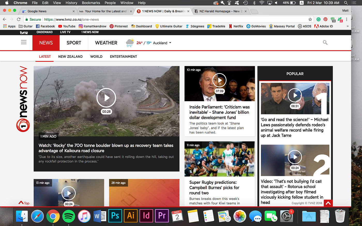 User-Journey Tests & Existing News Websites · 2 Mar | by Matt Kendrew ...
