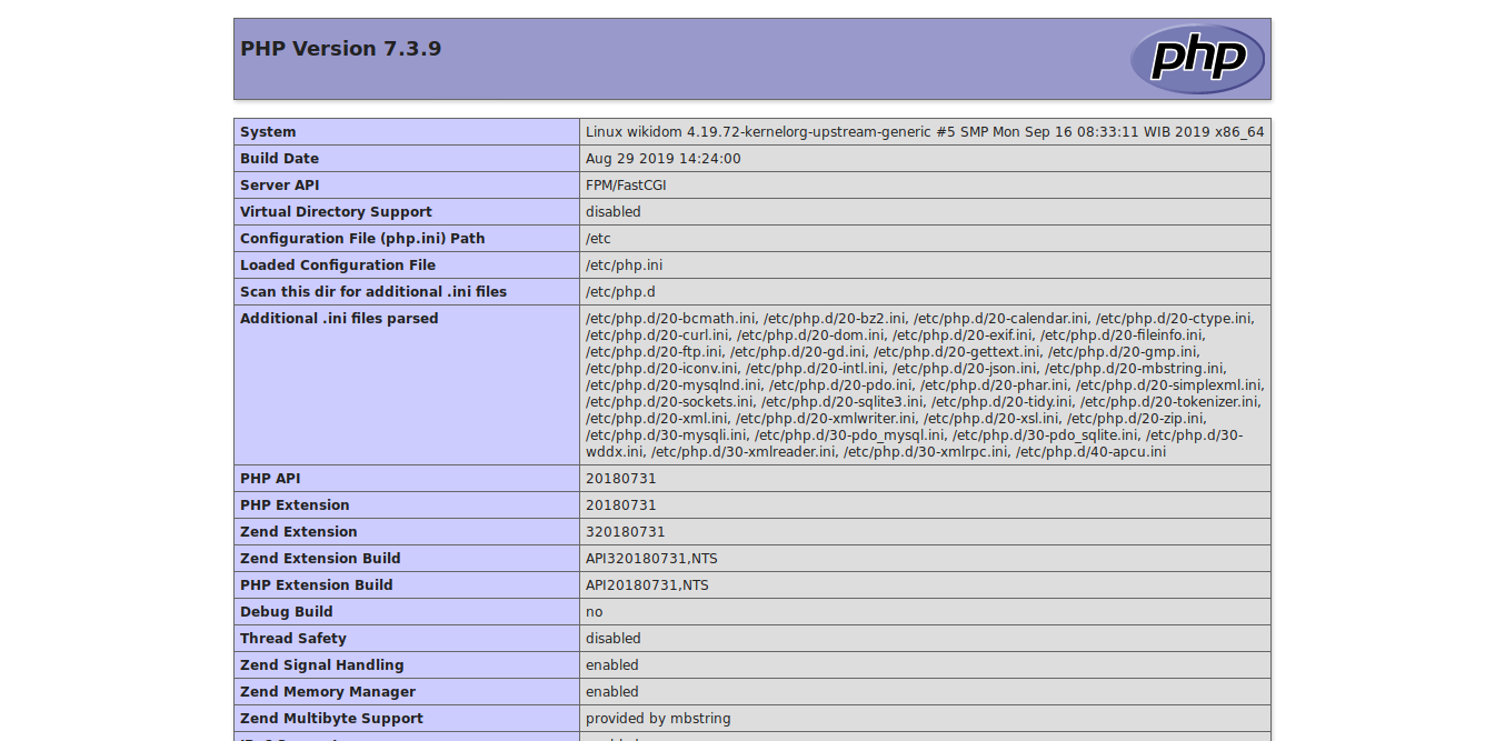 Serving PHP on Apache HTTPD with PHP-FPM | by bagasme | Medium