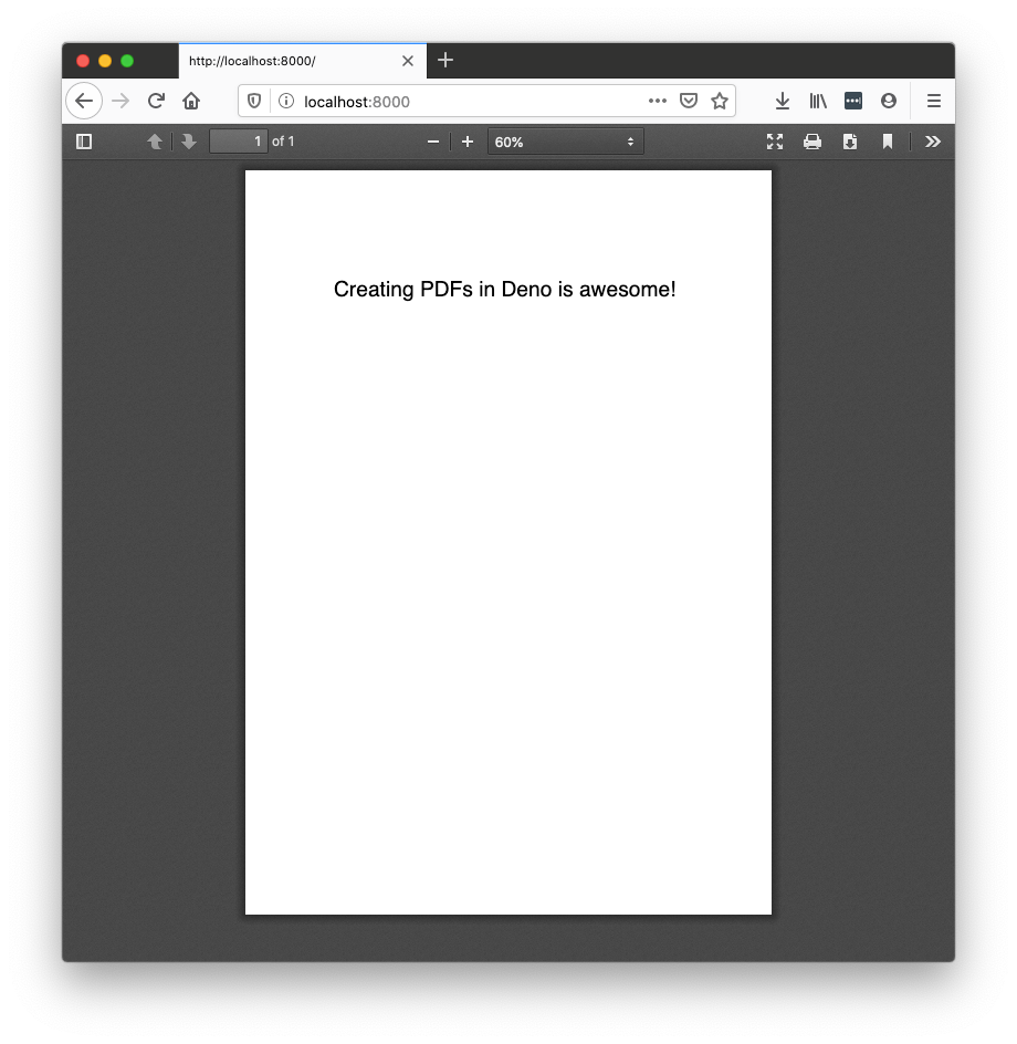 How to Create and Modify PDF Files in Deno With pdf-lib | by Andrew Dillon | The Startup | Medium