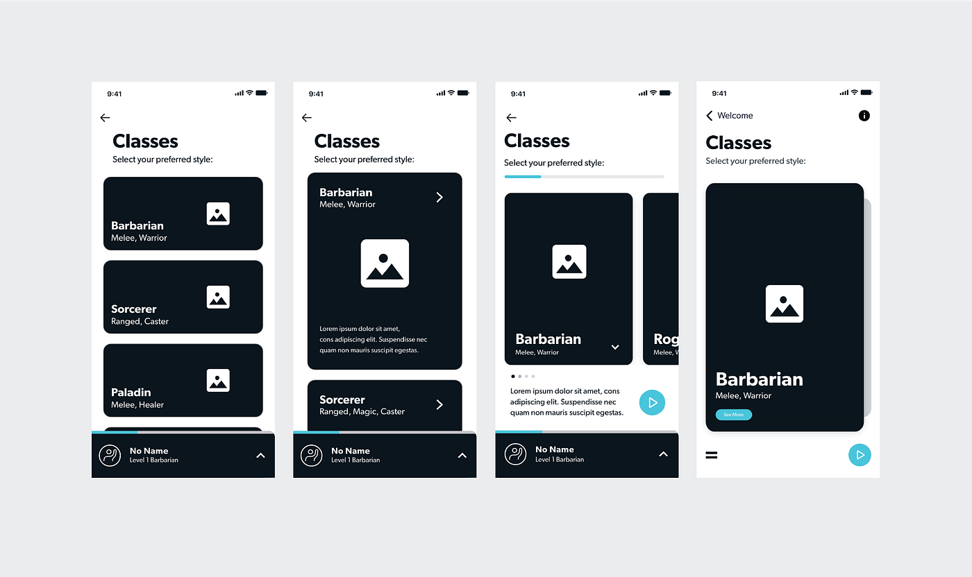 User Interfaces for Character Creation in D&D | by Myles Domingo | Medium