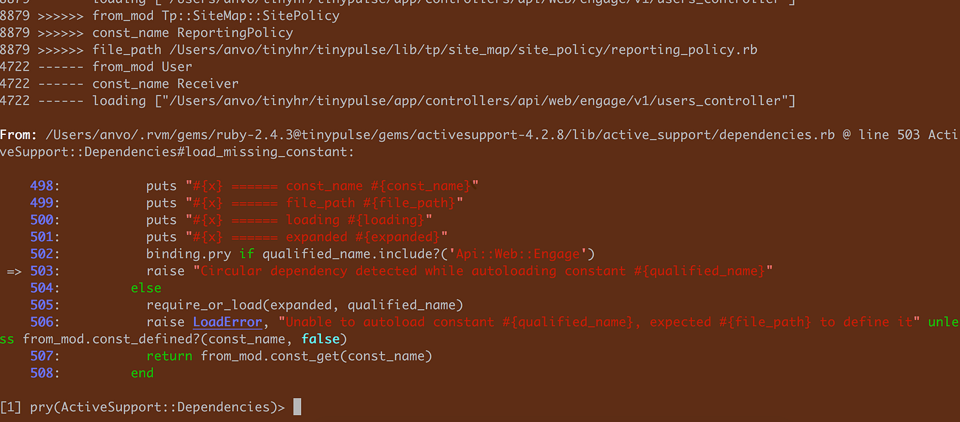 Circular dependency detected while autoloading constant ____ | by An Vo | Medium