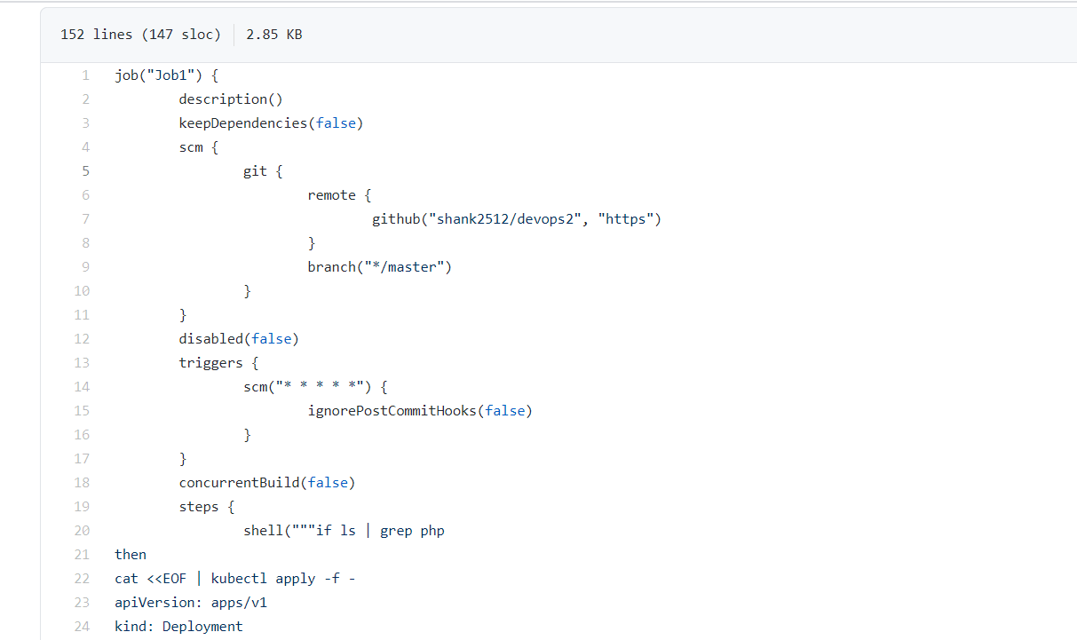 How to deploy and manage the app using Jenkins DSL Script inside K8s? | by Shashank Joshi | Medium
