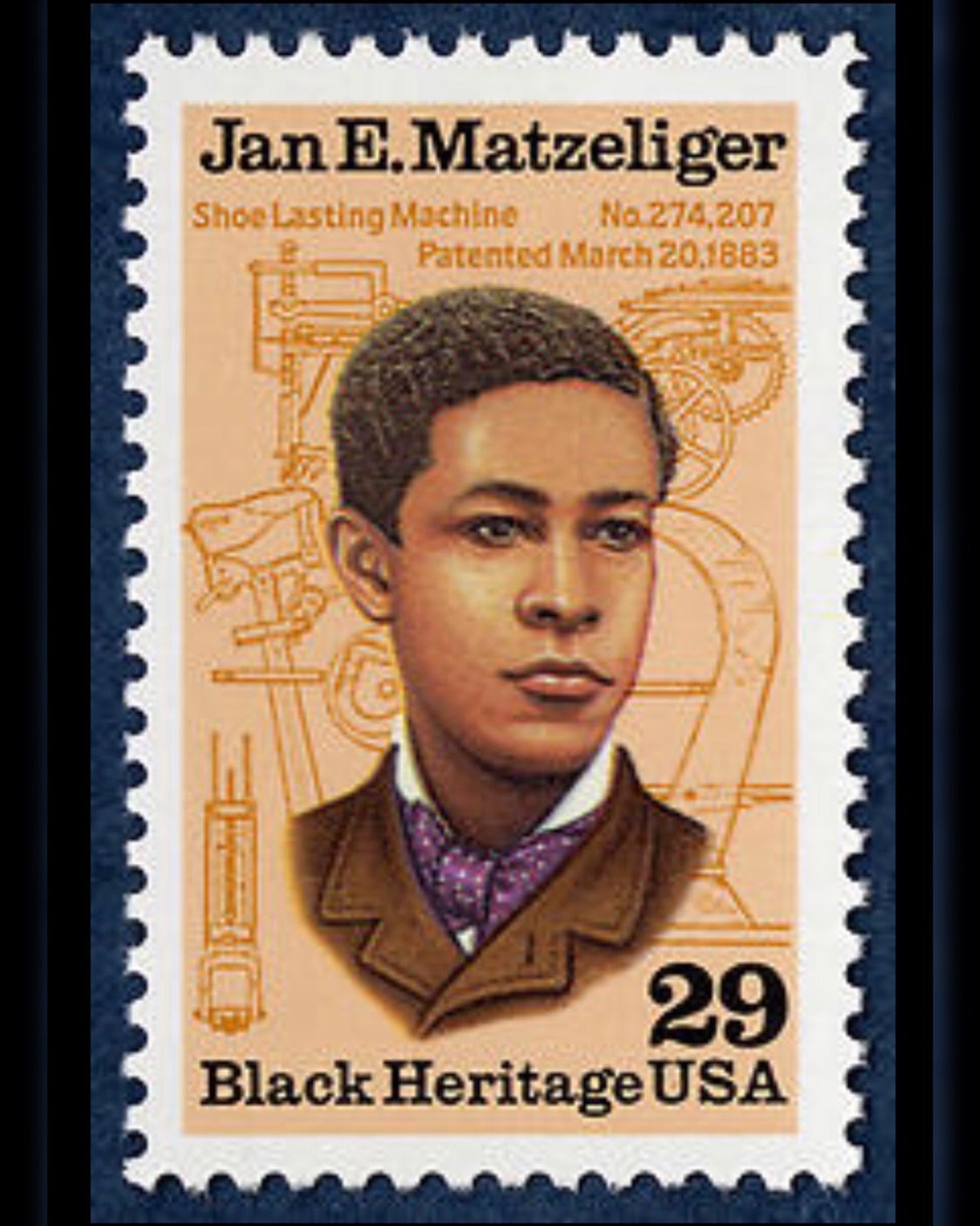 Jan Ernst Matzeliger (9/15/1852–8/24/1889) was a Black inventor that ...