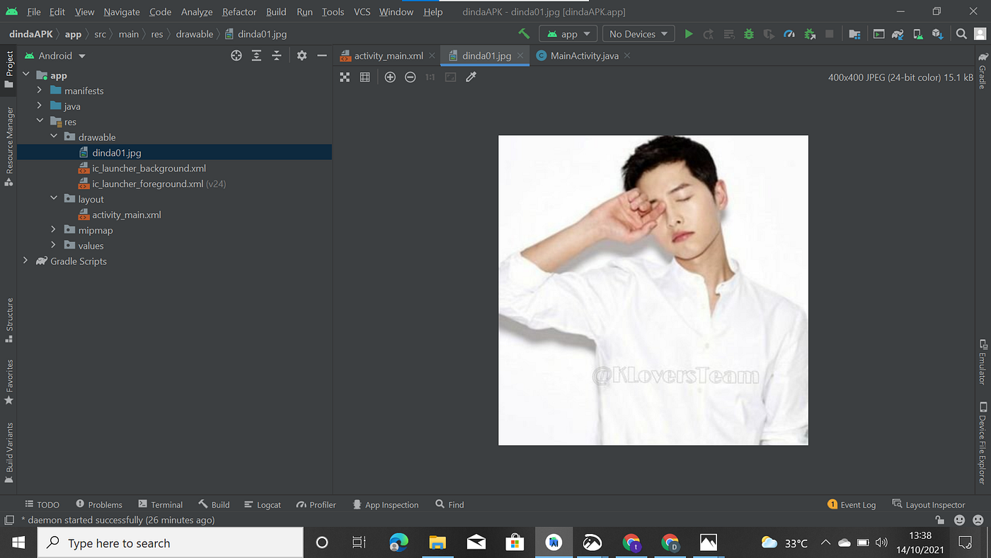 Membuat project Relative layout di Android studio ke Github. | by ...