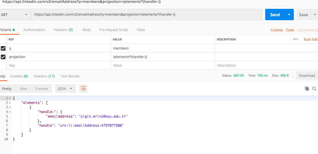 Linkedin Authentication And Fetching User Data From Api By Yiğit Kemal Erinç Medium
