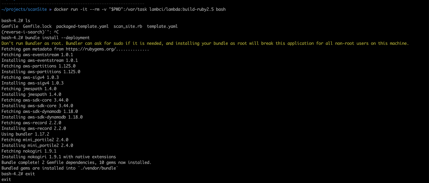 Using Ruby-Gems with Native Extensions on AWS Lambda | by Vinoth Kumar Natarajan | Francium Tech