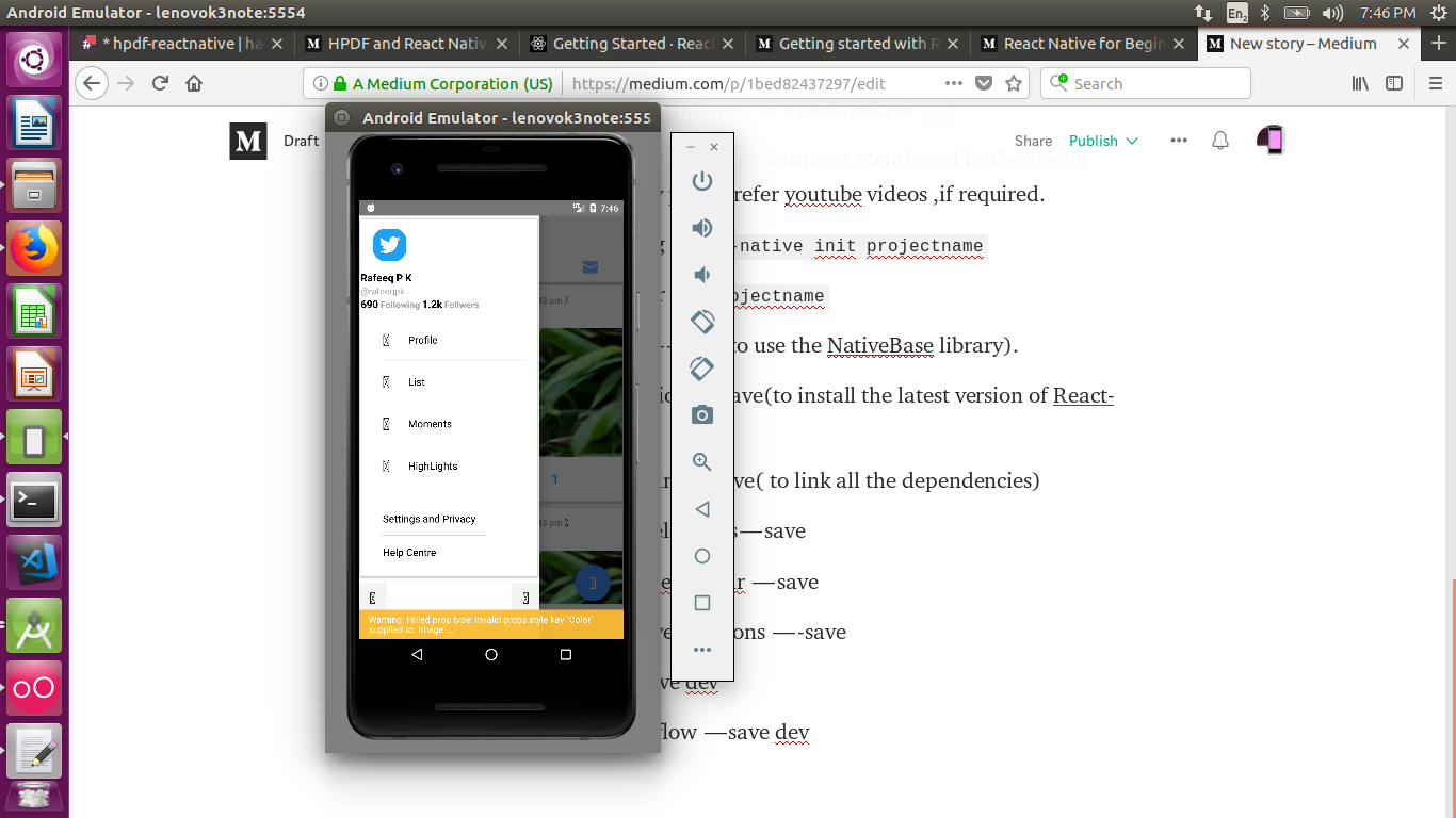 React Native App development with Native Code(Android) | by Rafeeq ...