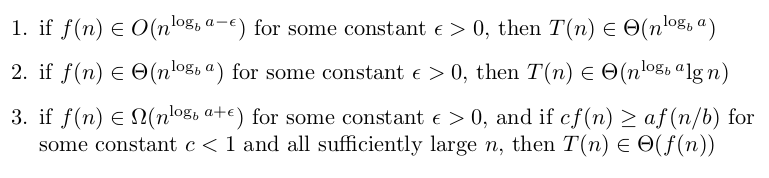 Solving recurrences using the Master method | by Borzoo Esmailloo | Medium Solving recurrences using the Master method | by Borzoo Esmailloo | Medium