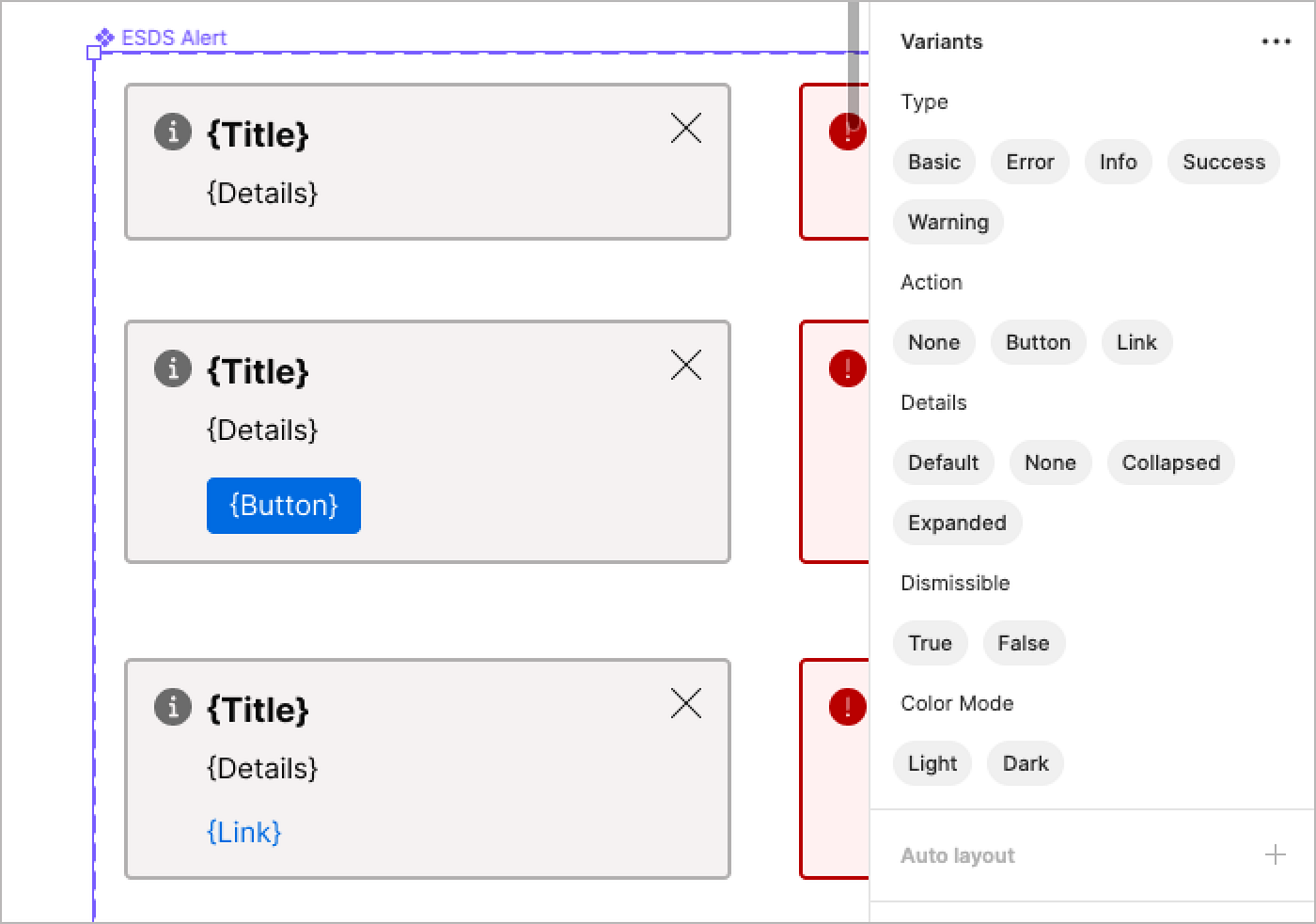 The Figma Component Review. Test assets using criteria organized in ...