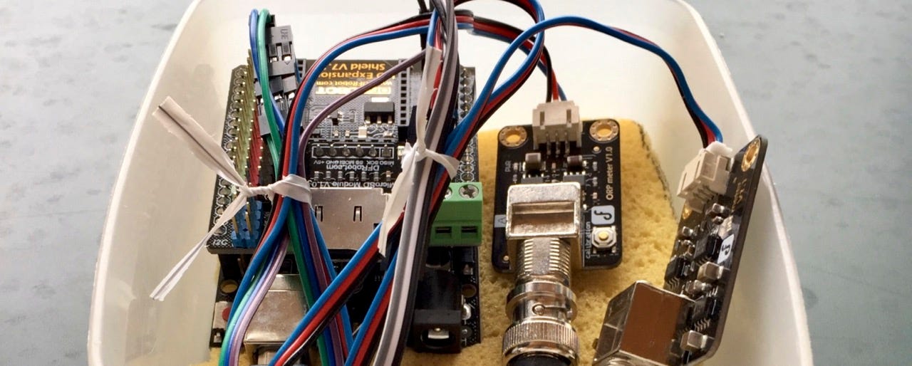 Arduino pH and ORP/chlorine data logger | by Maximilian Hofer | Medium