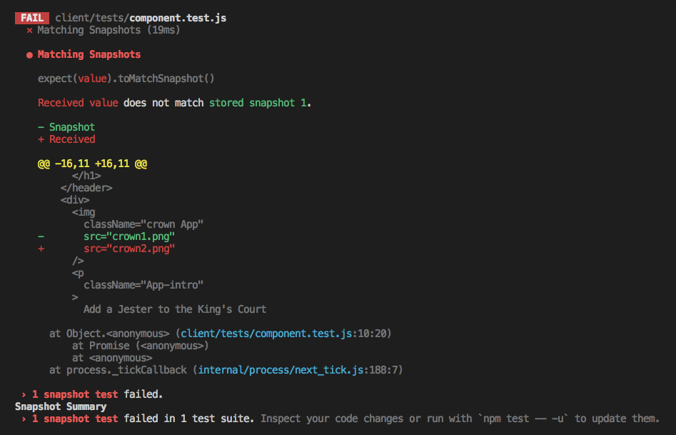 Refactoring React Components with Jest’s Snapshot | by Michael Romani | Medium