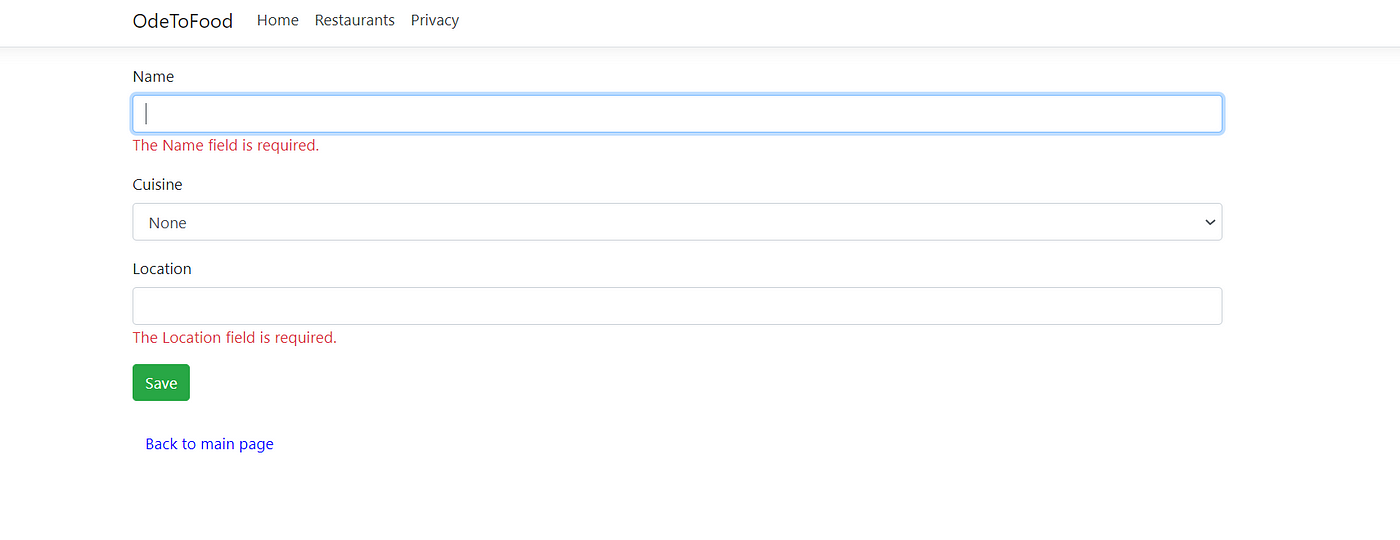 Validations In Asp Core Adding Both Server Side And Client Side… By Rahul Kapoor