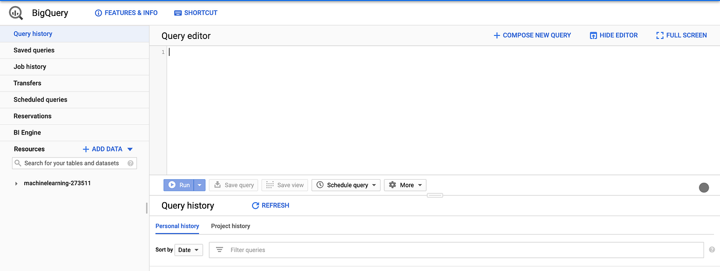 Introduction to Machine Learning in Google BigQuery | by Sourabh Jain ...