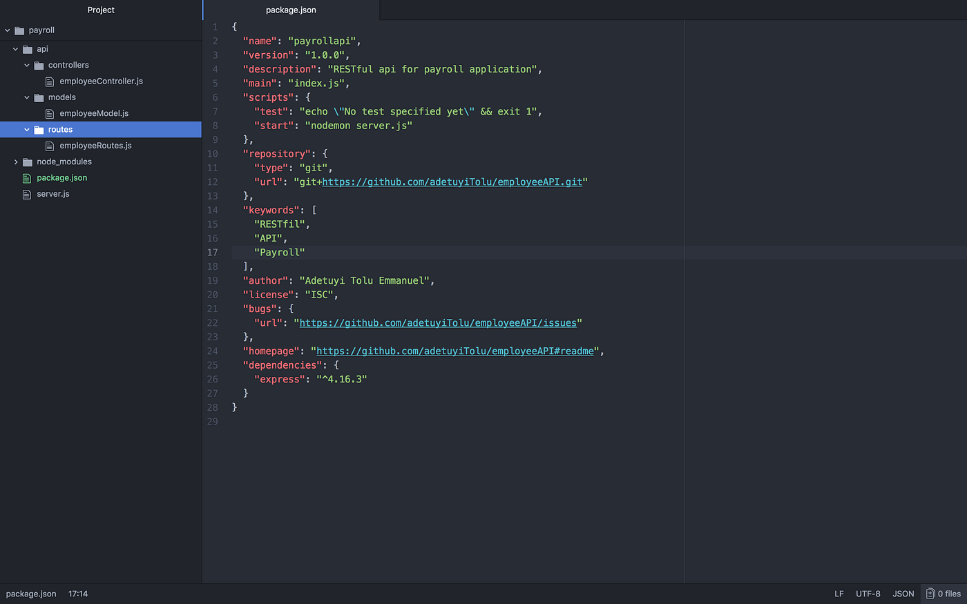 Getting Started with Node.js RESTful APIs | by Adetuyi Tolu Emmanuel ...