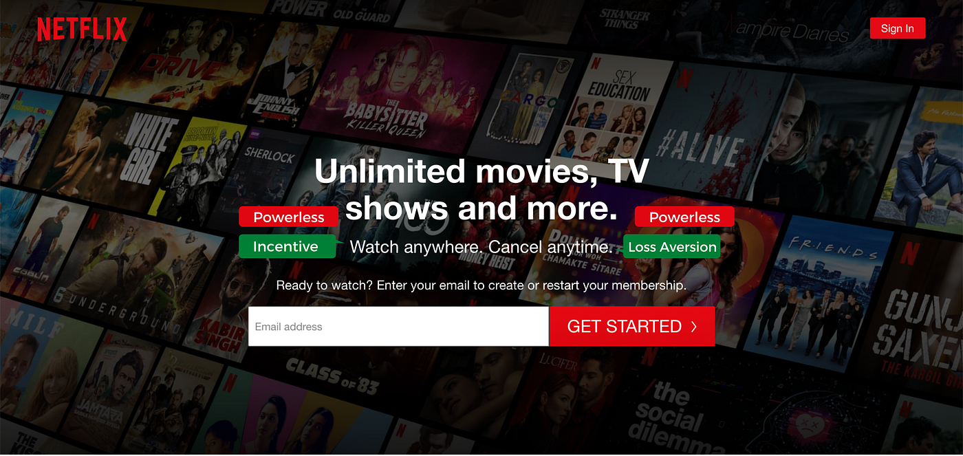 3 UI Tips to Not Lose Customers + Netflix UI Review | by Rahul Ashok ...