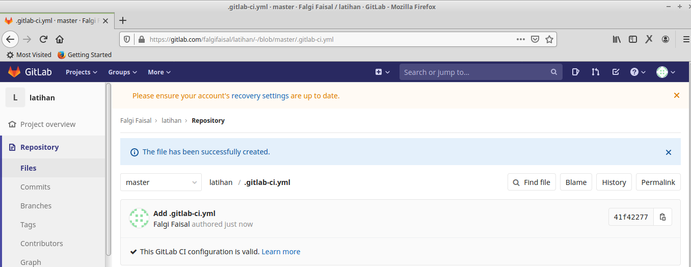 Simple CI / CD With Gitlab-CI. This is just a simple tutorial about ...