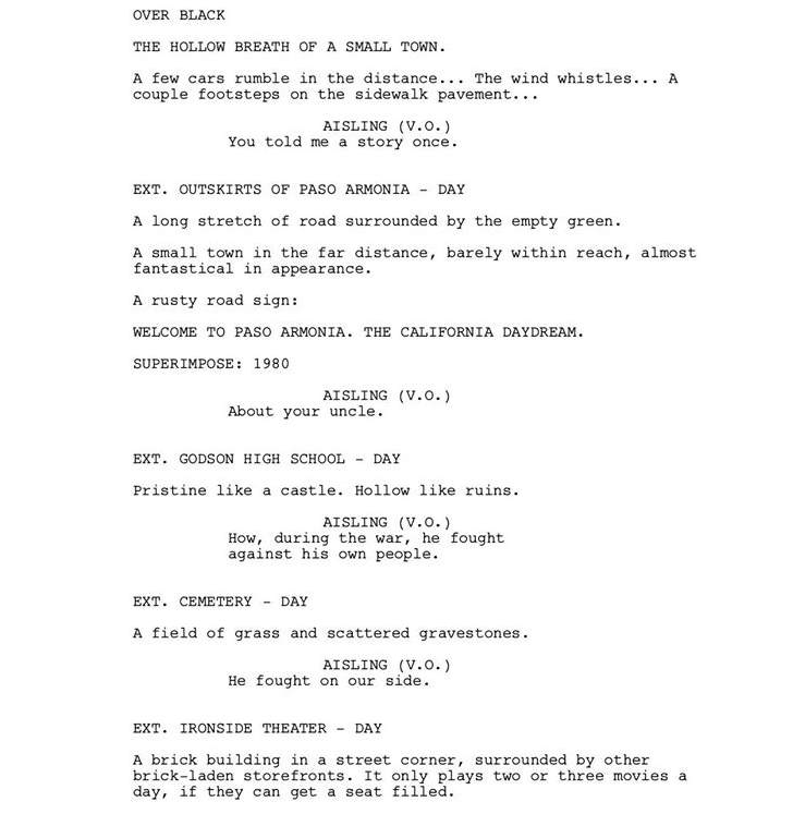 How to Handle Blocks of Scene Description | by Scott Myers | Go Into ...