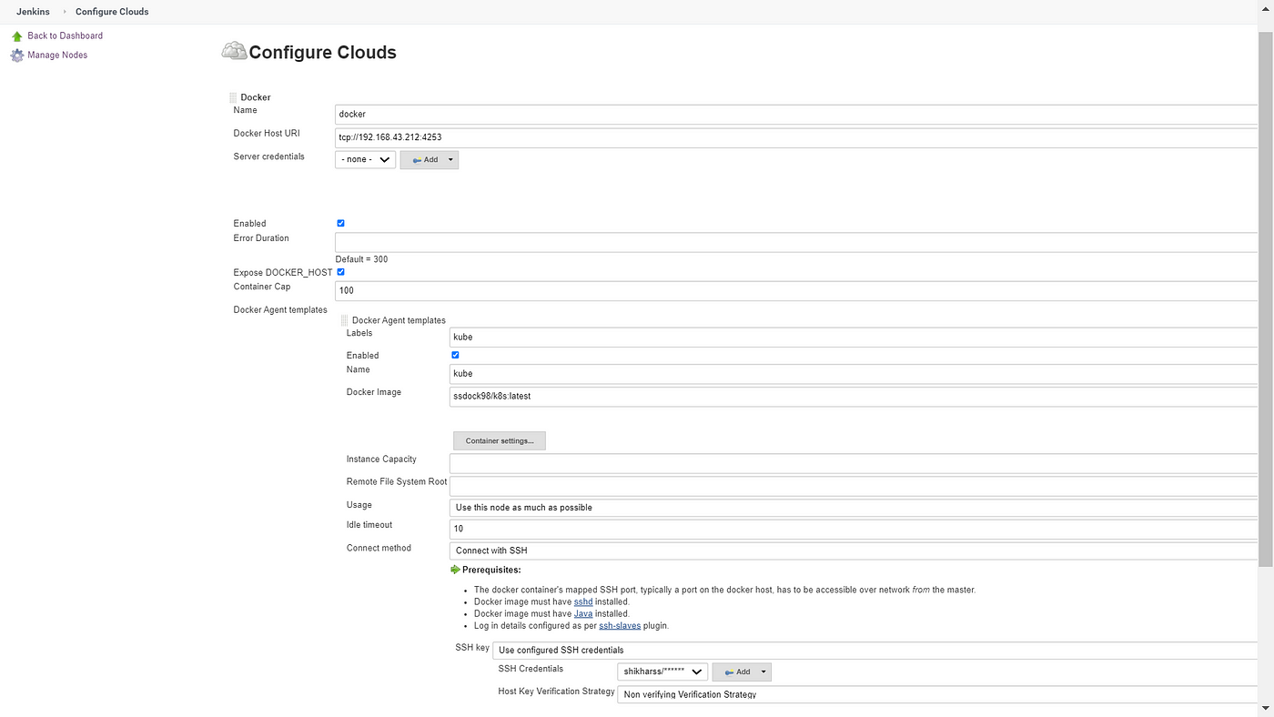 Dynamic Jenkins Cluster Configuration | by Shikhar Srivastava | Medium Dynamic Jenkins Cluster Configuration | by Shikhar Srivastava | Medium