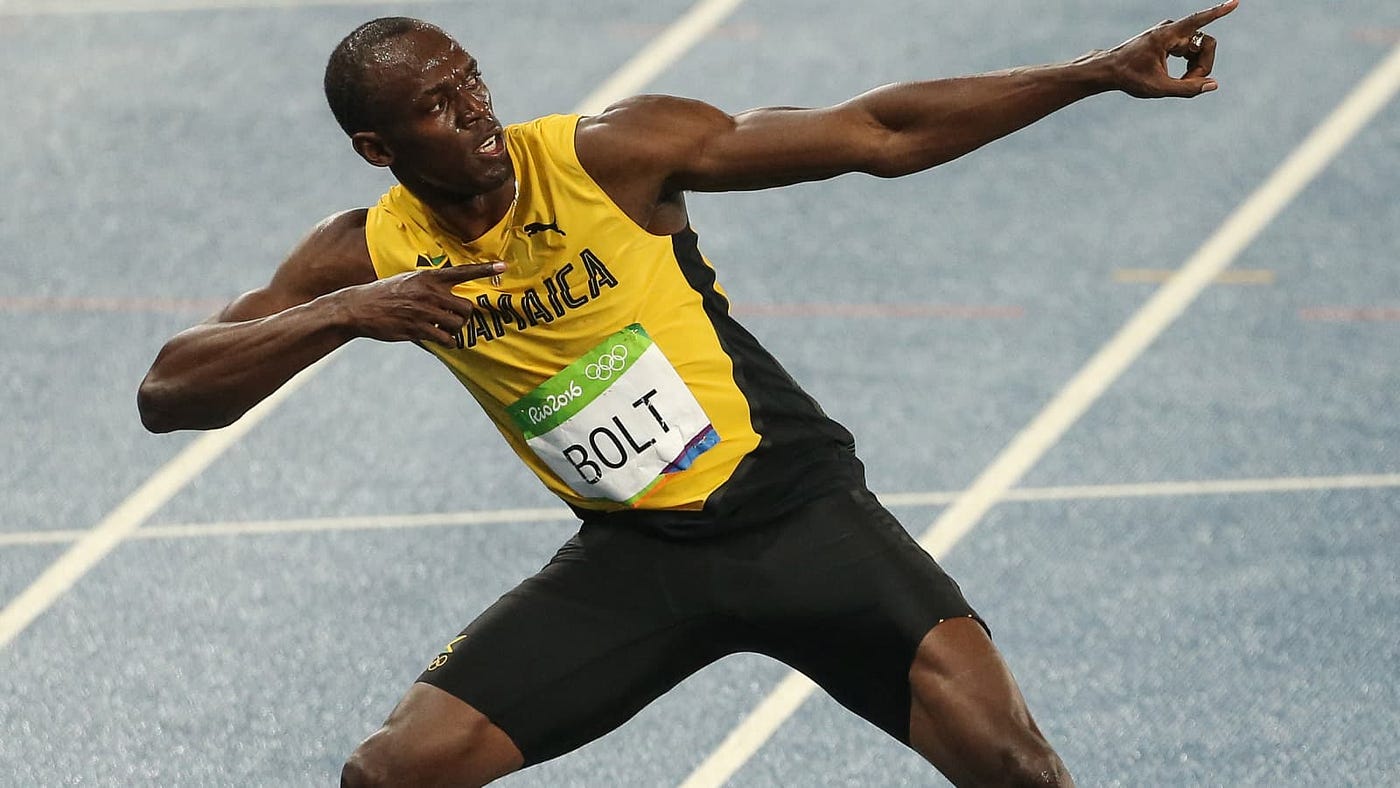 Usain Bolt: The man from 2048. The man in the moon. The fall of the ...