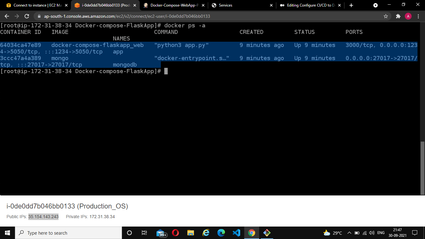 Configure CI/CD to Deploy Flask App On Docker Container With Jenkins | by Abhiney singh | Sep ...