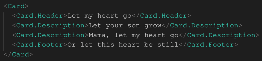 React Design Pattern 1 — Composable Card | by Francesco Di Donato ...