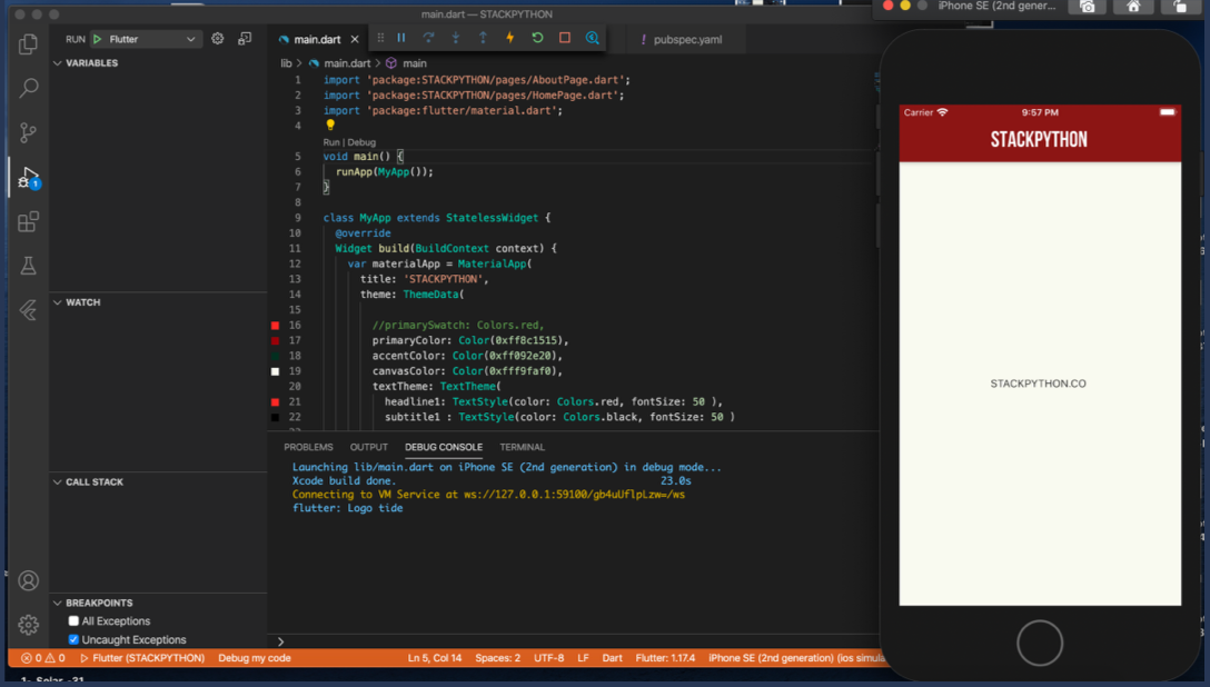 เริ่มต้นกับ Flutter แบบง่ายๆ คุณเองก็ทำตามได้ | by stackpython | Medium