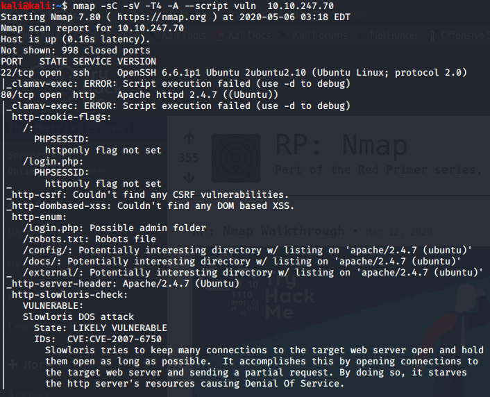 RP: Nmap — TryHackMe. Part of the Red Primer series, intro to… | by CyberBruhArmy ...