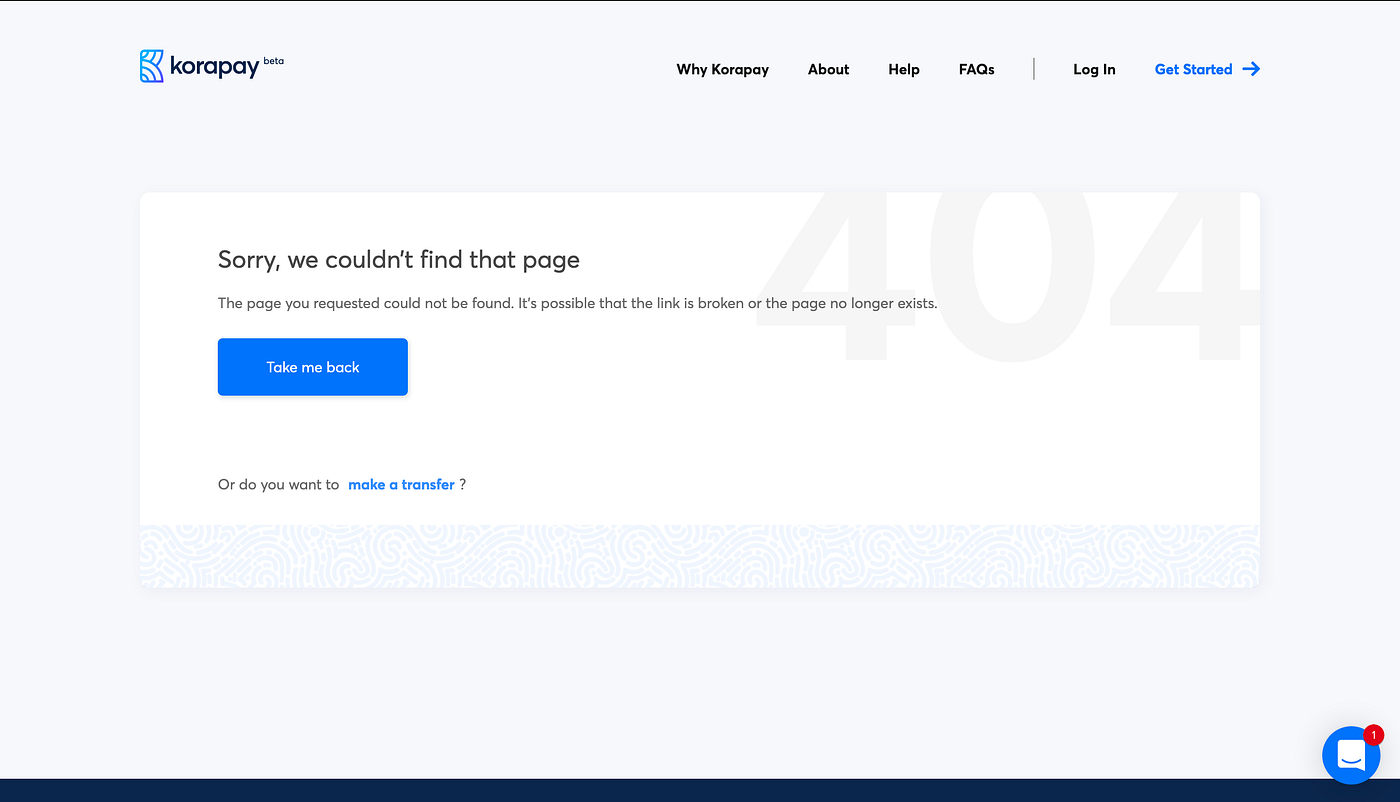 How to make error pages useful.. Error pages don’t have to be just ...