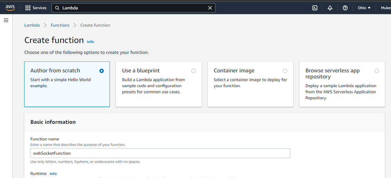 Web Socket Using AWS API Gateway and Lambda Function | by Mukesh Singh | Dec, 2021 | Medium