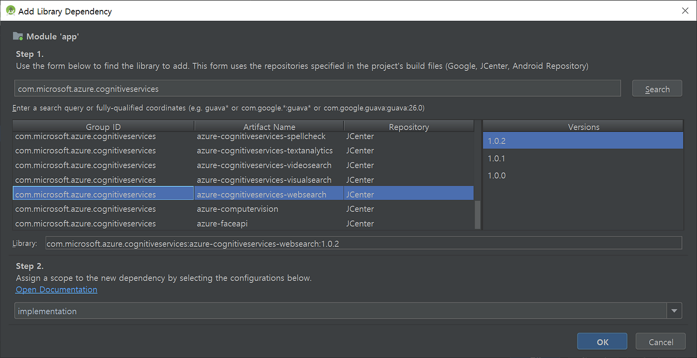 How to use Bing Web Search API in Android Studio projects? | by Eun Jegal | Medium