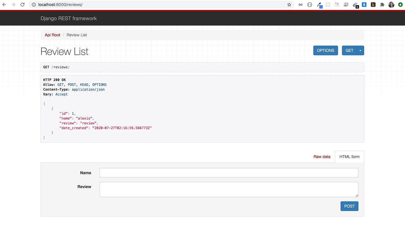 Setting up a Basic Django Backend | by Alexis Chilinski | The Startup ...