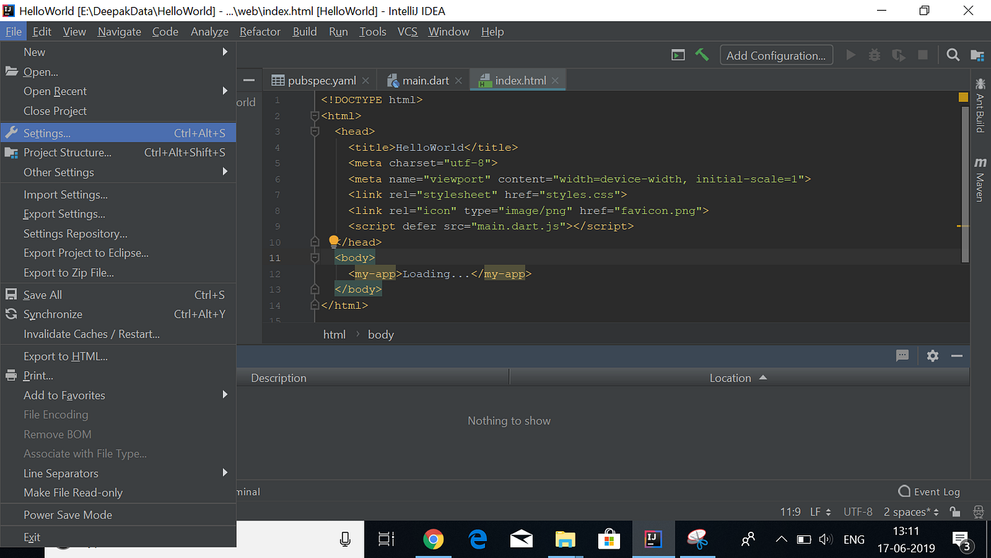 Configure Dart in Android Studio and Intell J Community Edition for Window 10 | by Deepak Bajaj ...