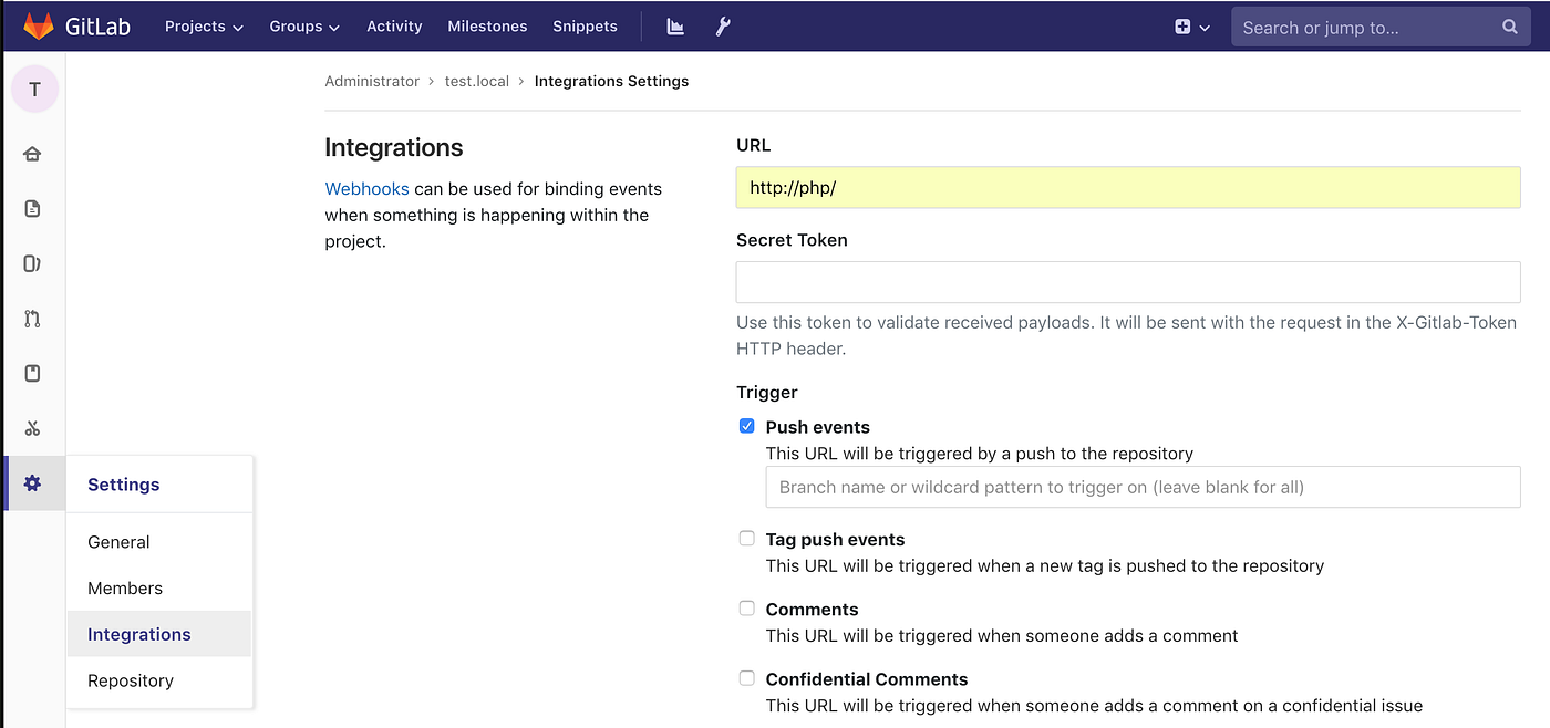Gitlab Notification with Line แจ้งเตือนบน Line | by Pitchanon | Medium